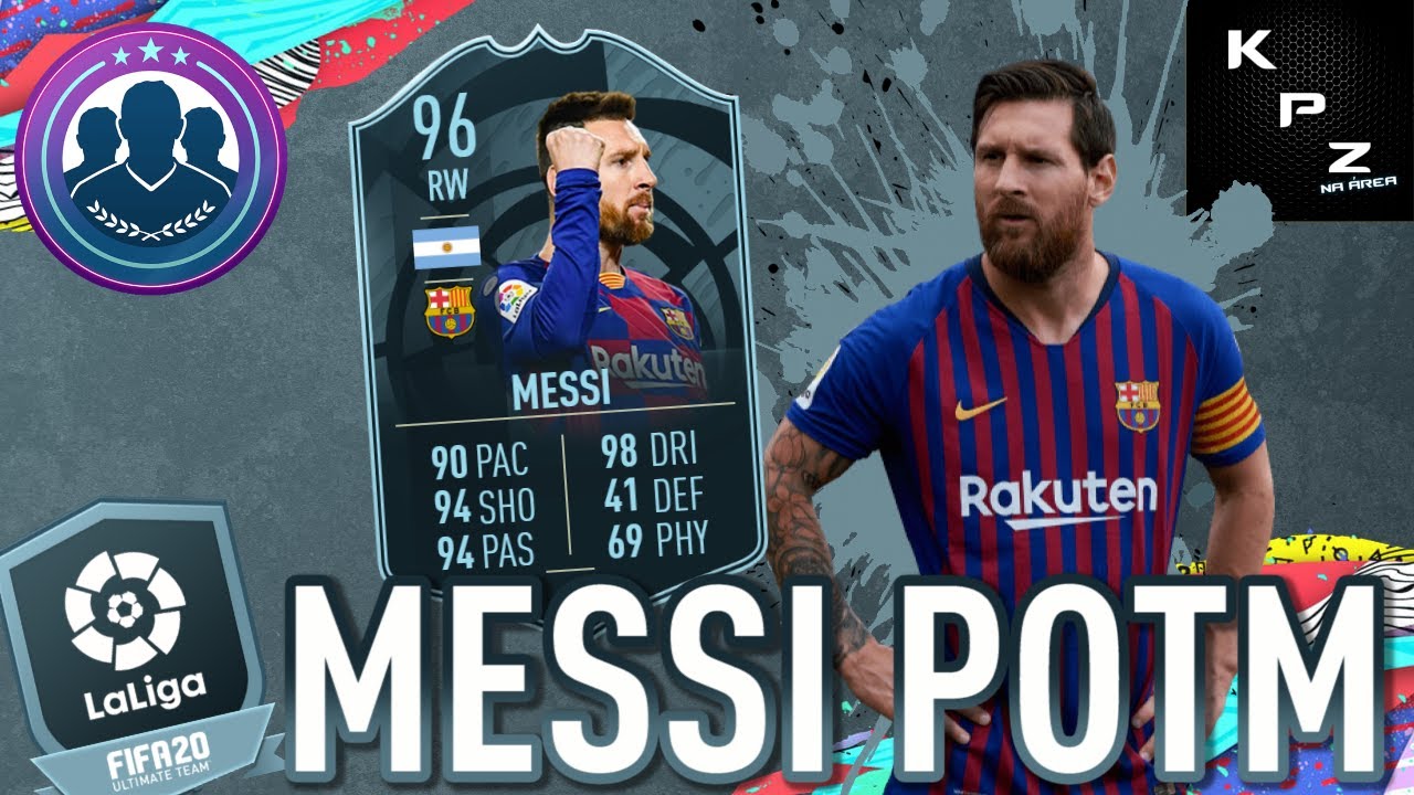 👽O ET!!!👽DME SBC🔴MESSI POTM🔴JOGADOR DO MÊS LA LIGA MAIS BARATO FIFA 20 ...