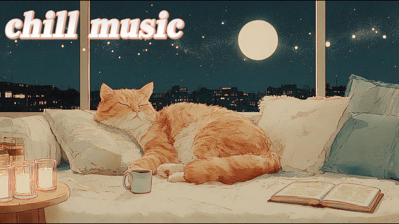[Chill Vibe Vol.19] Chill Night| Relaxing Cafe Ambience | Study & Calm ...