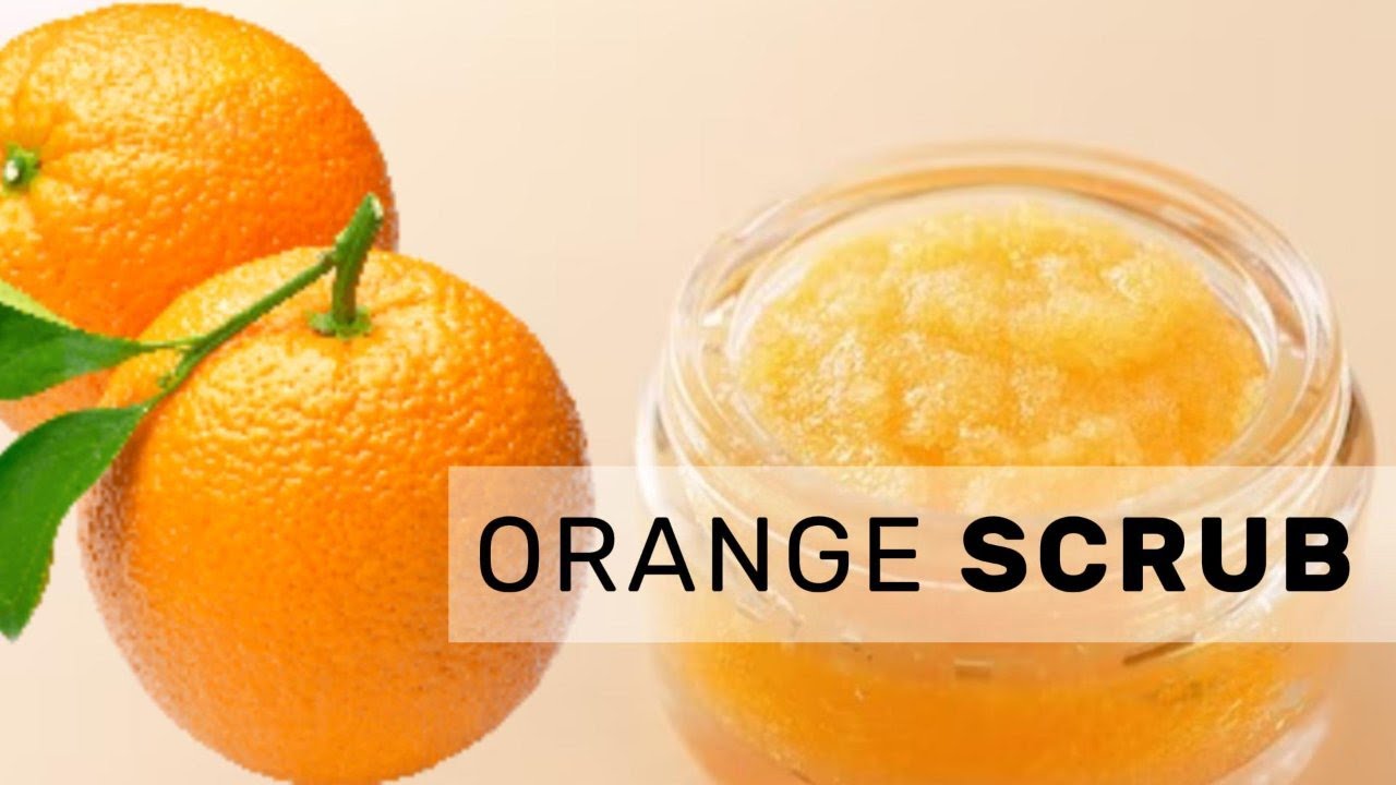 DIY Vitamin C ORANGE BODY SCRUB I Orange peel scrub for GLOW SKIN ...