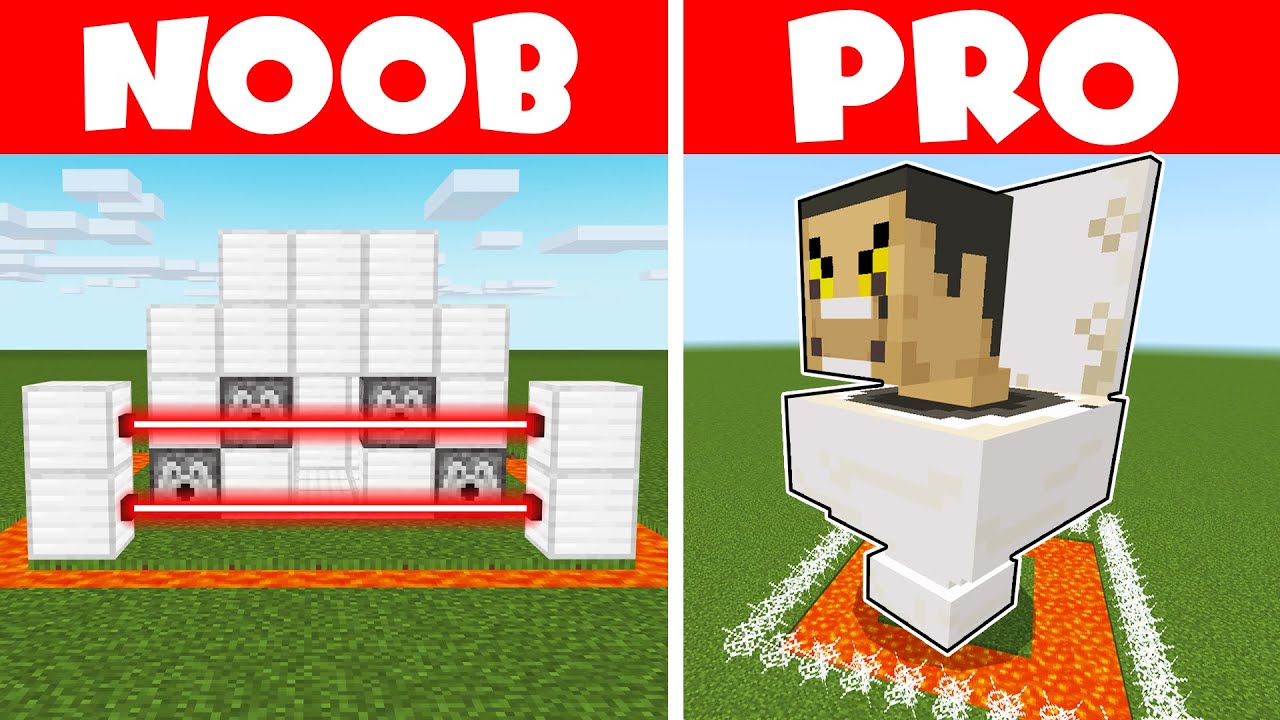 NOOB vs PRO Most Secure House vs SKIBIDI TOILET BOSS.! | Minecraft ...