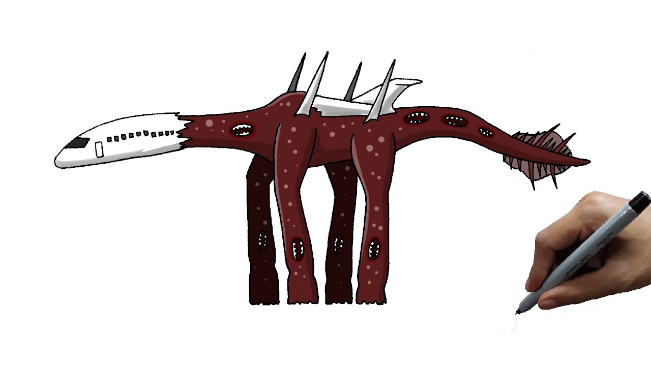 How to draw infected sky 3 step by step - YouTube