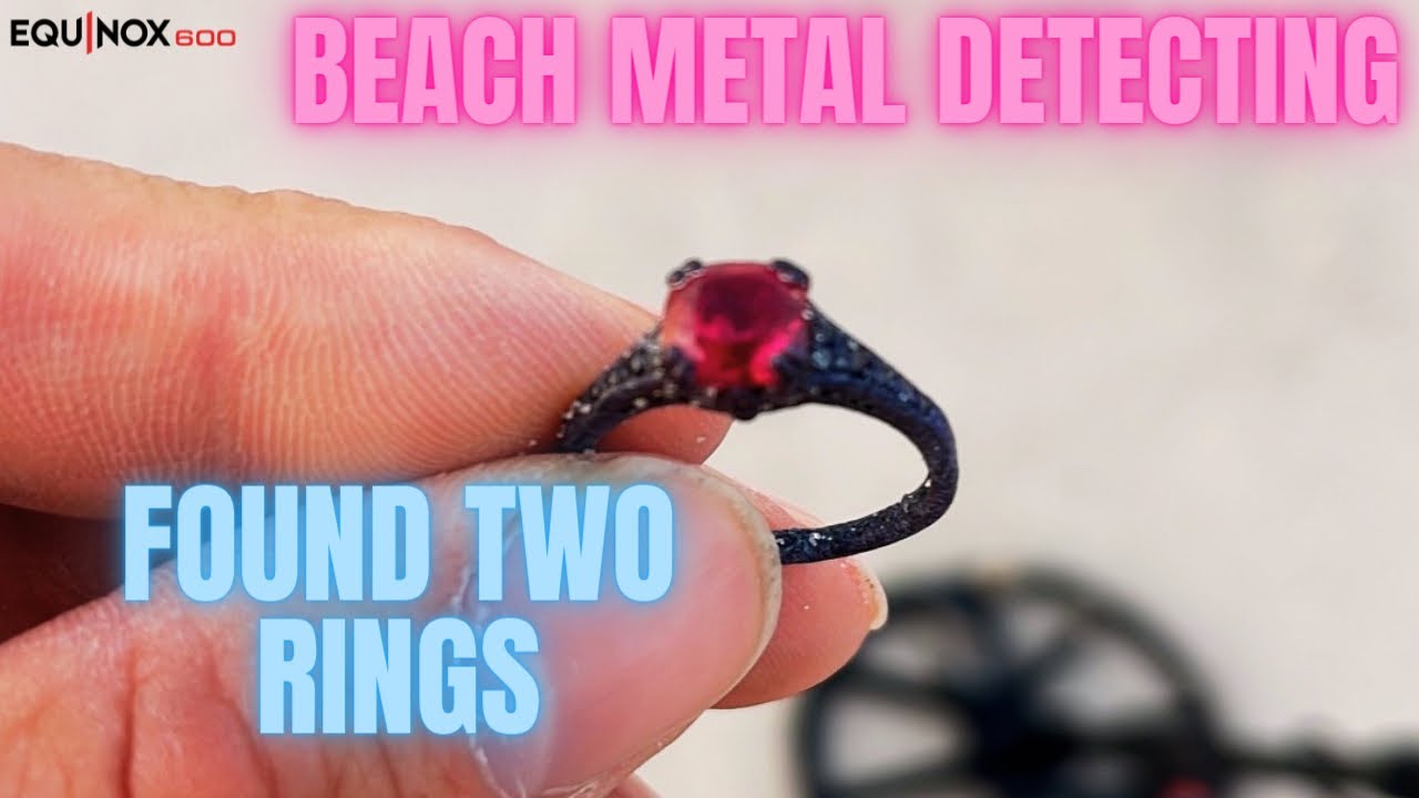 Found 2 Silver Rings But i Found The Real Diamond ! #beachmetaldetecting #metaldetecting #beach ...