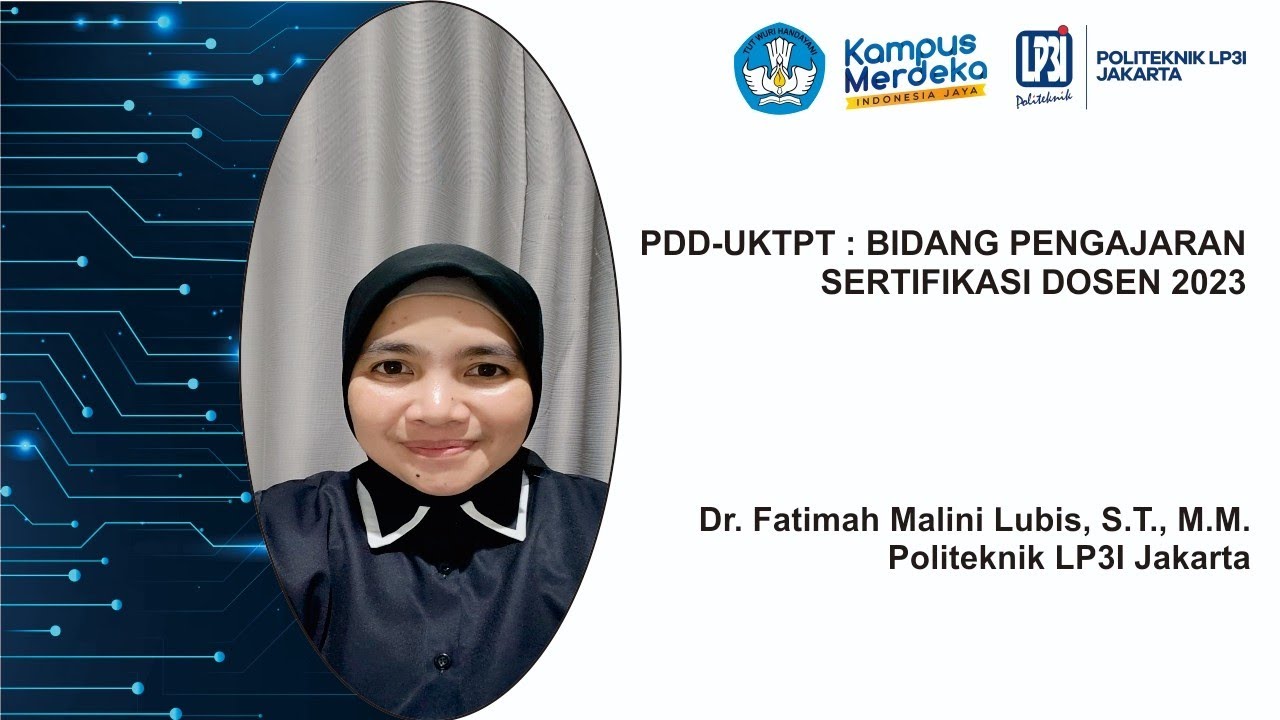 PDDUKTPT FATIMAH MALINI LUBIS | Bidang Pengajaran | Politeknik LP3I ...