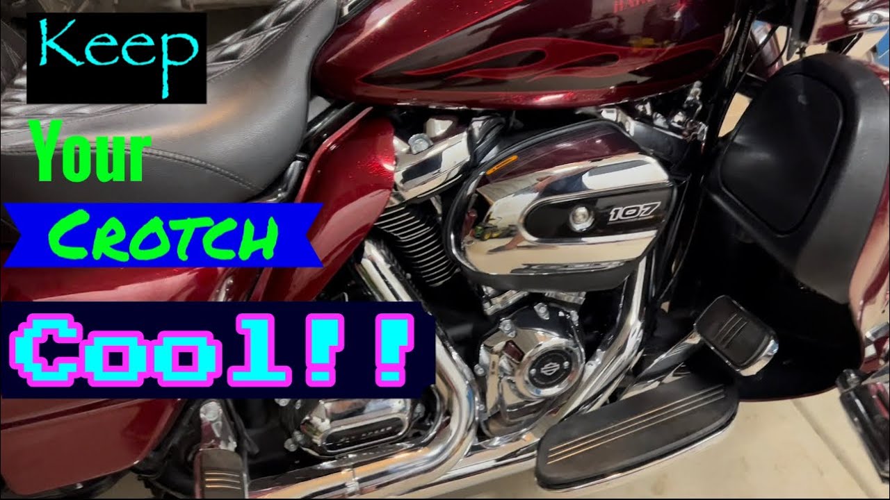 How to Install Mid Frame Heat Shields on a Harley Davidson - YouTube