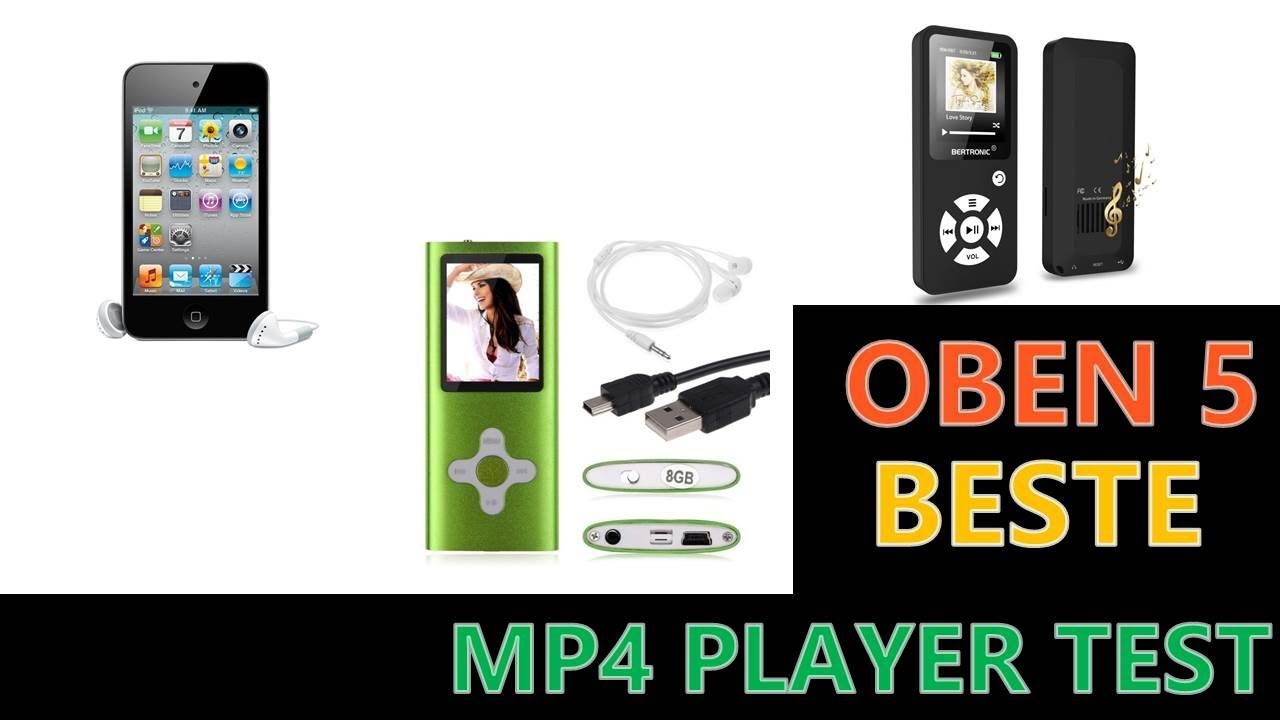 Beste MP4 Player Test 2021 - YouTube