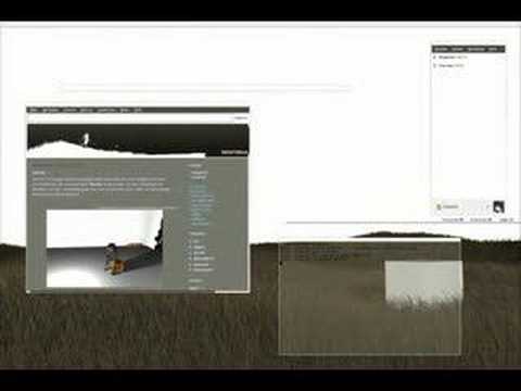 Beryl animated wallpaper Linux - YouTube