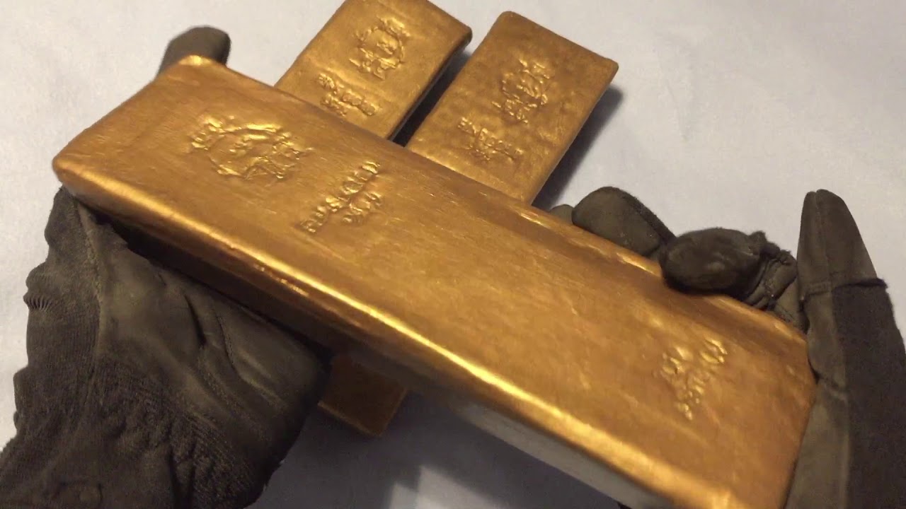 Instructables Gold Bars - YouTube