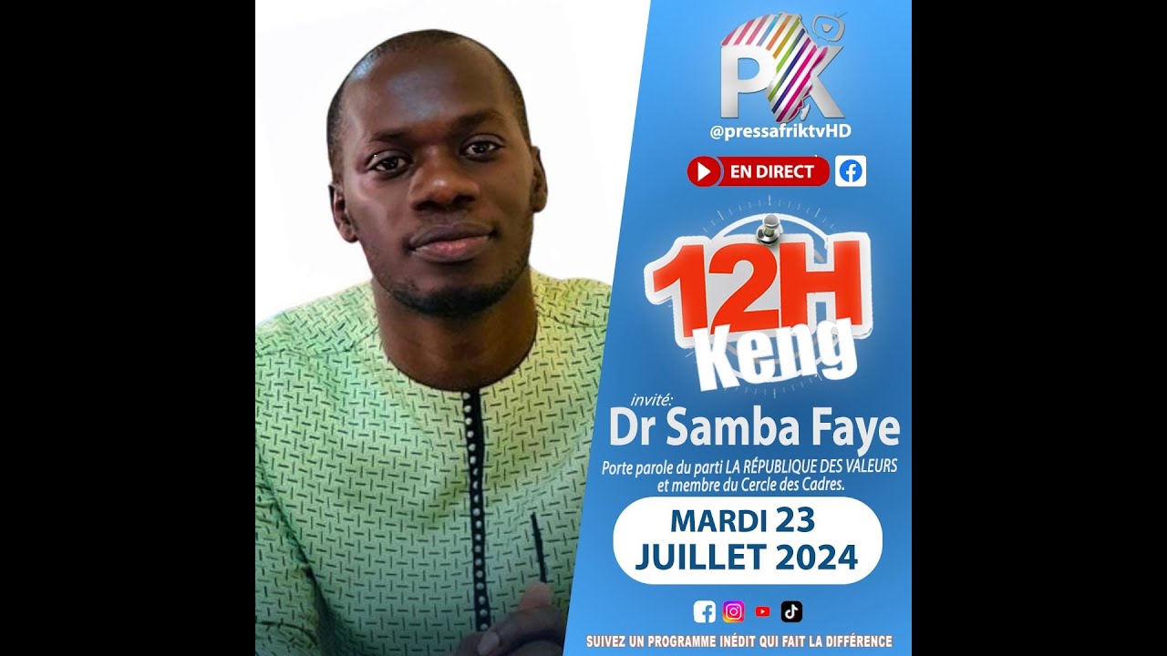 🛑DIRECT : Parlons d'actualités dans votre bloc d'information MidiKeng ...