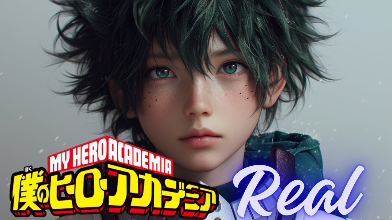 ヒロアカReal(リアル) #僕のヒーローアカデミア #アニメ #ai #ヒロアカ #実写 - YouTube