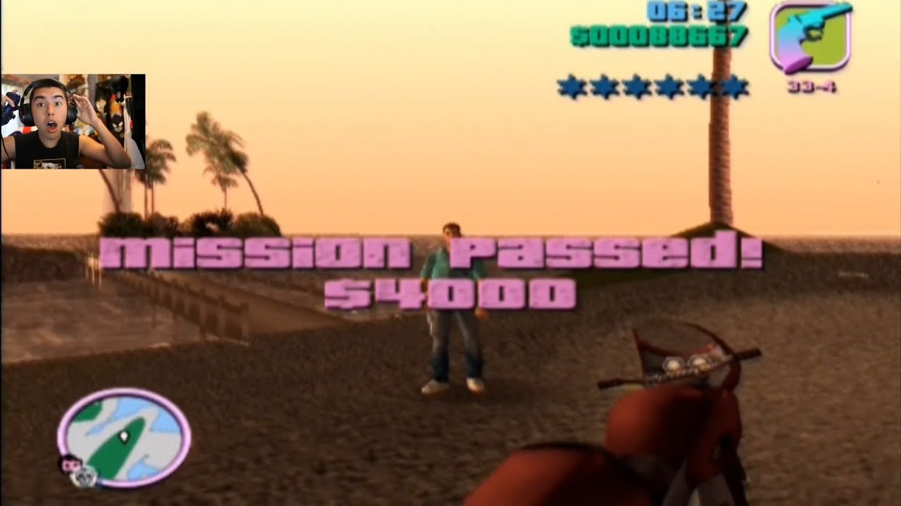 Grand Theft Auto Vice City GTA PS2: Hit 690 Subs this Stream Pt 3 - YouTube