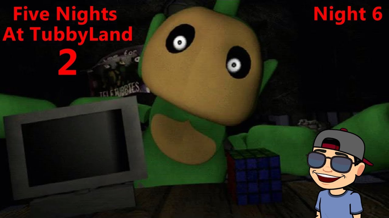 NOCHE 6 DE FIVE NIGHTS AT TUBBYLAND 2 | NIGHT 6 | HARD NIGHT | FNAF FAN ...
