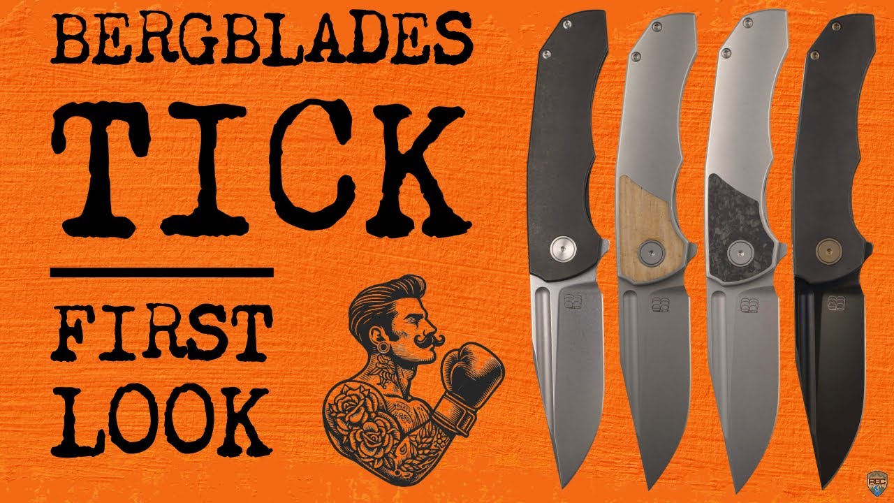 Berg Blades Tick Overview | Pocket Knife - YouTube