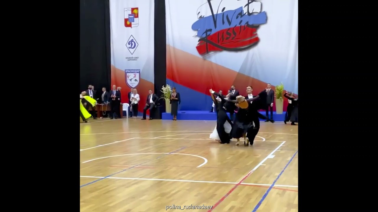 Polina Dubeyko & Ruslan Adaev ballroom dancing - YouTube