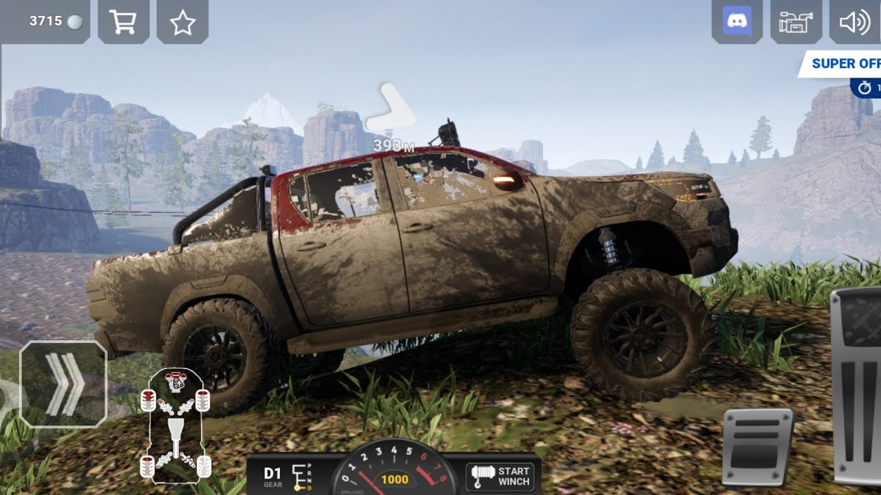 4X4 Off-road Adventure Game Play, Look Likes A Real Off-road || off ...