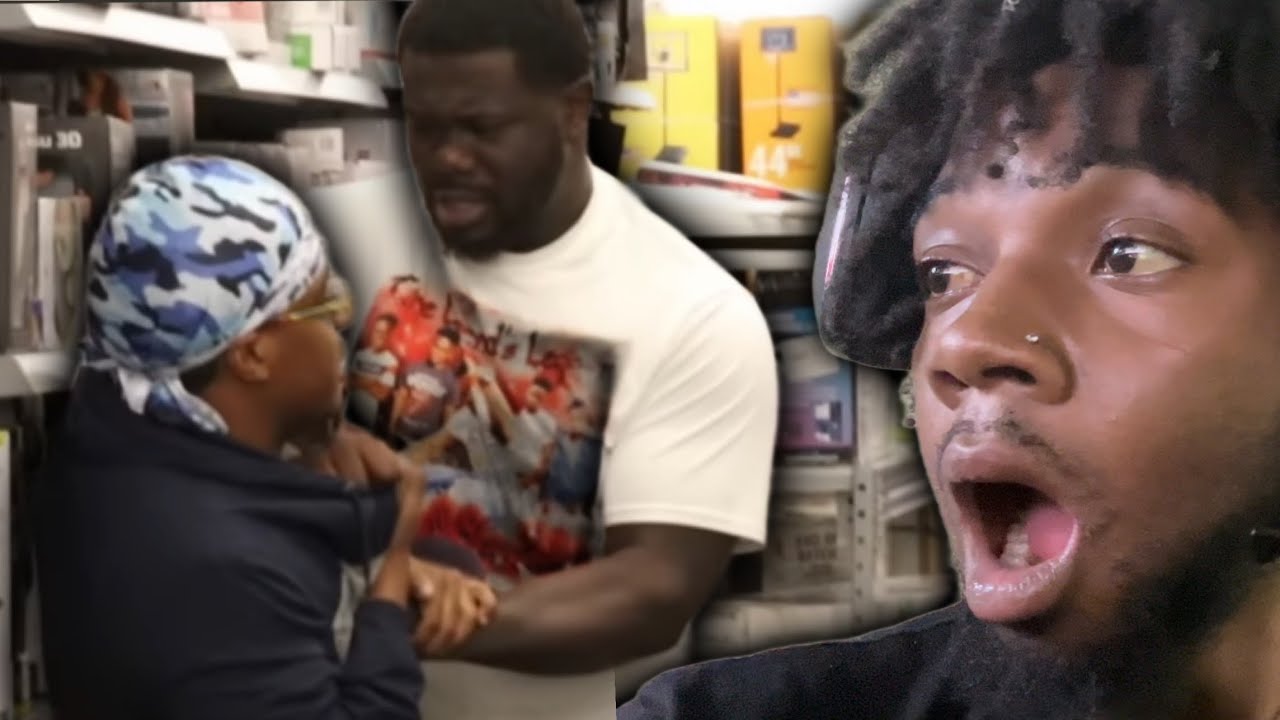Deda Mac Shoving Peoples Carts In The Hood (GONE WRONG) Reaction! - YouTube