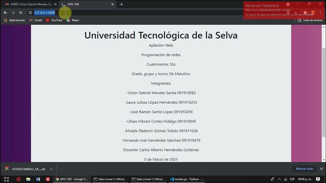 Crear una página web con Python - YouTube
