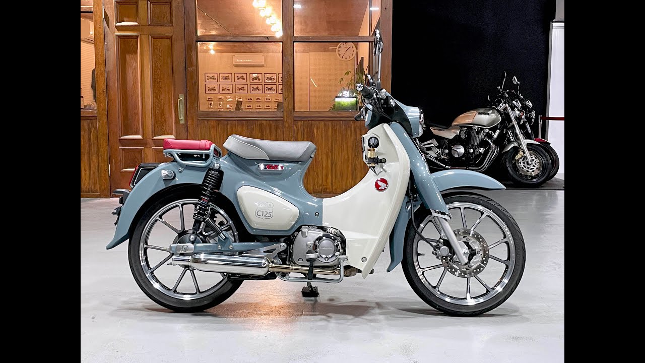 【HONDA】Super Cub C125｜JA48｜BEAMS製フルエキゾーストマフラー、YSS製リアサスペンション 装備＊説明にその他の ...