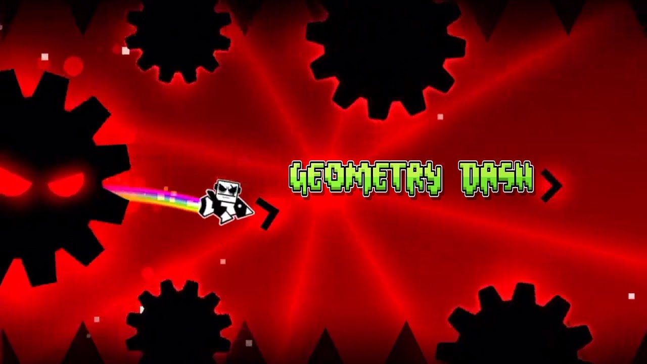 GEOMETRY DASH: GEAR , GLITTER - YouTube