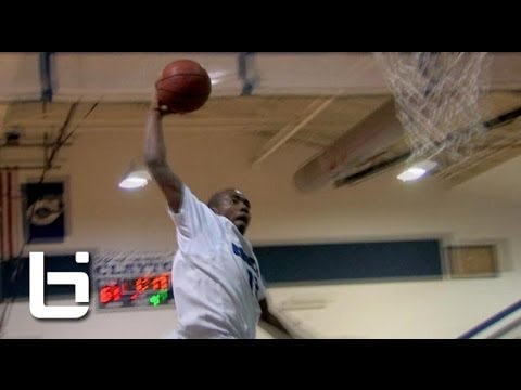 Gary Clark Takes Off From Near the Free Throw Line on Senior Night ...