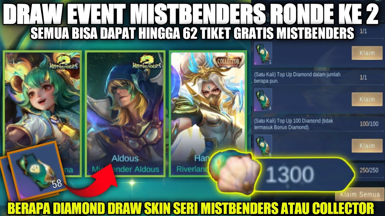 2RONDE MISTBENDERS!! PAKAI 62TIKET GRATIS EVENT MISTBENDERS SKIN NANA ...