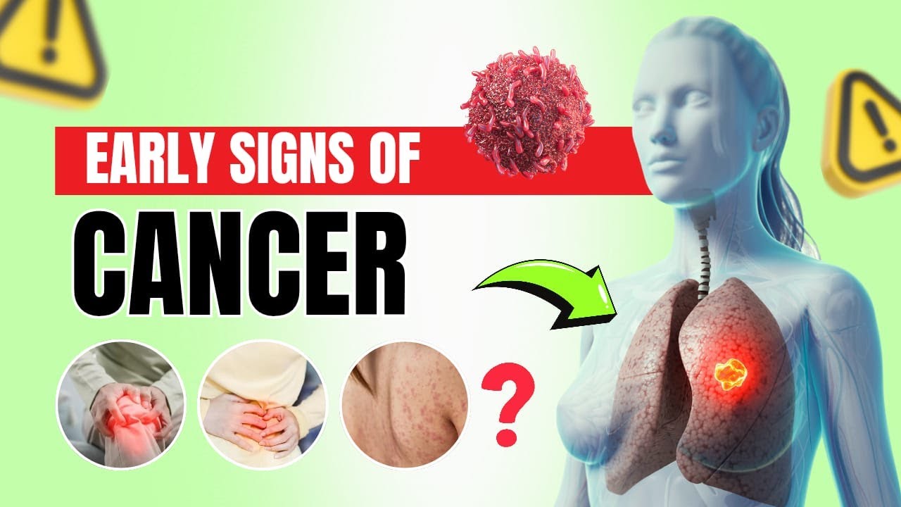 10 WARNING SIGNS OF CANCER You Should Know - YouTube