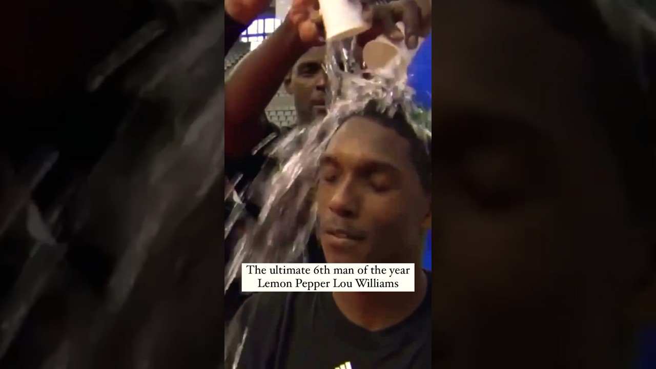 Lemon Pepper Lou Williams is retiring! #shorts #louwilliams #clippers ...