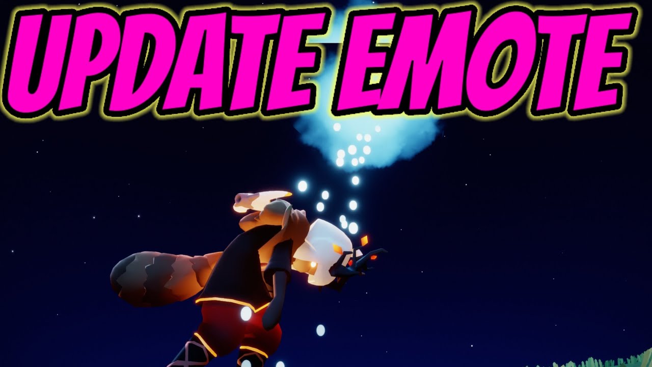 emote update [ sky children of the light ] sky beta - YouTube