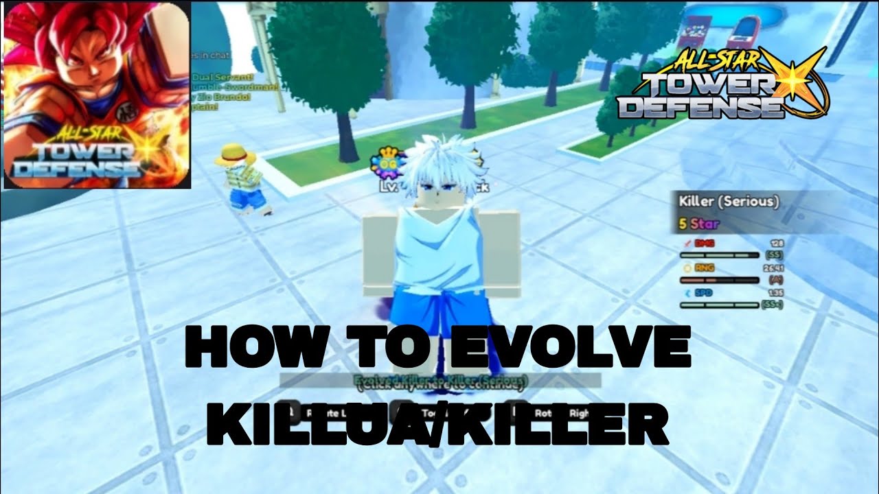 How to EVOLVE KILLUA/KILLER | ASTD X - YouTube