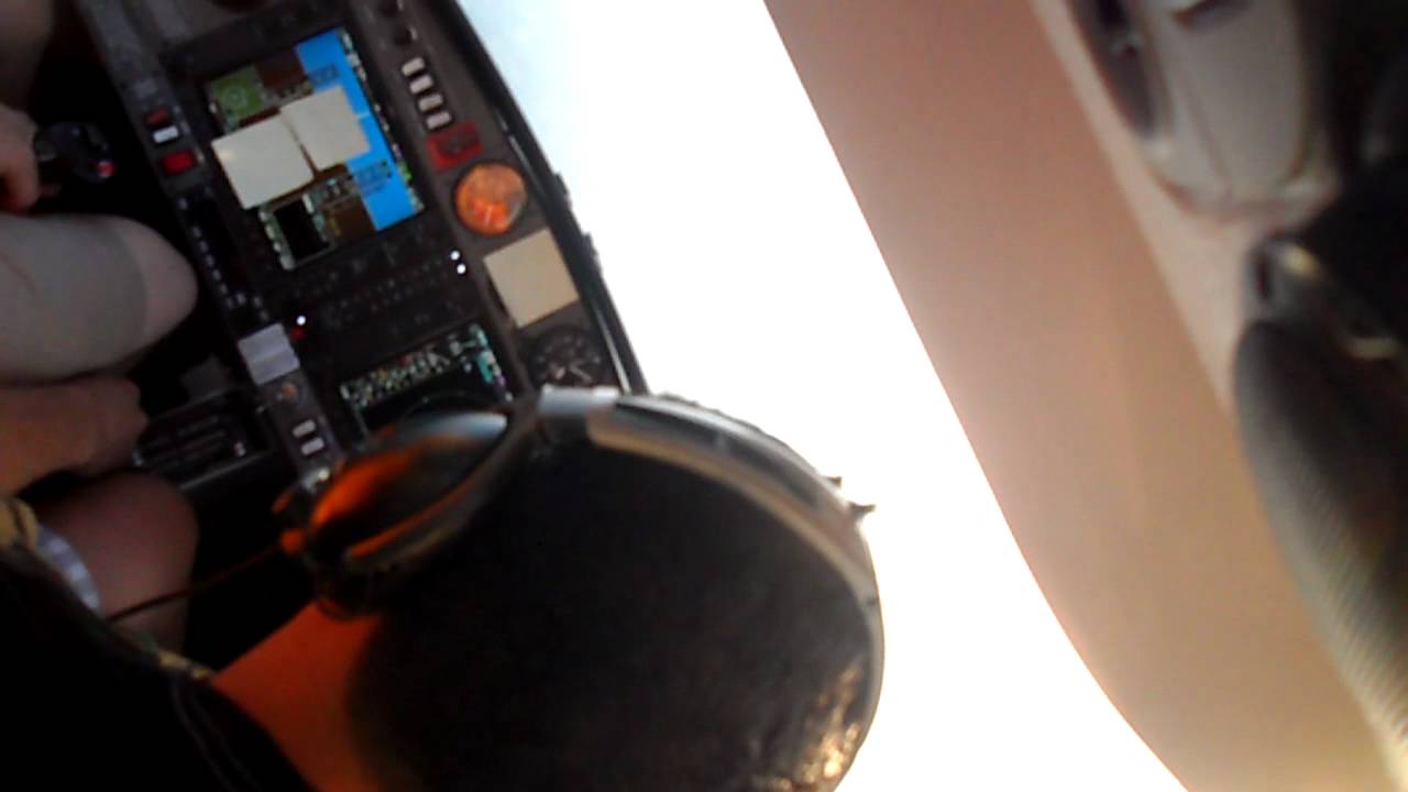Advance Instruction, Partial Panel G1000 Diamond DA-40 - YouTube