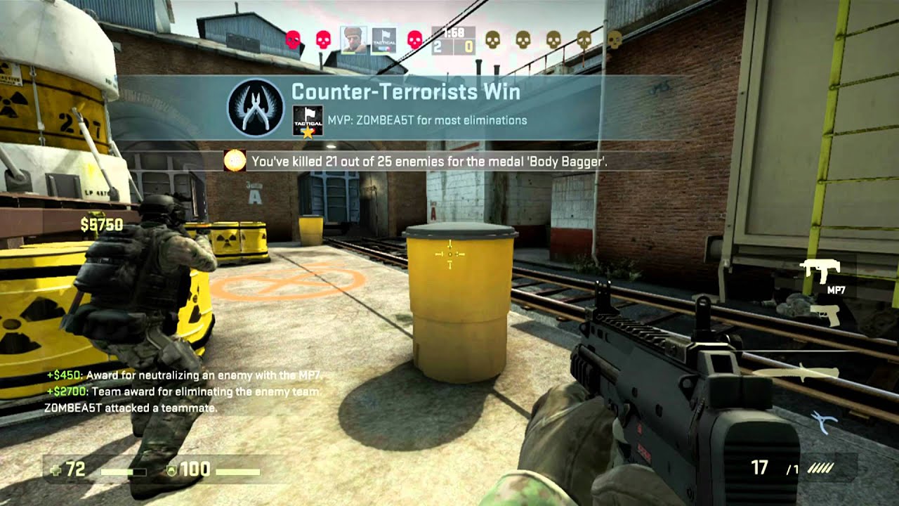 Counter Strike Global Offensive Xbox Live 1st Matches 1080p - YouTube