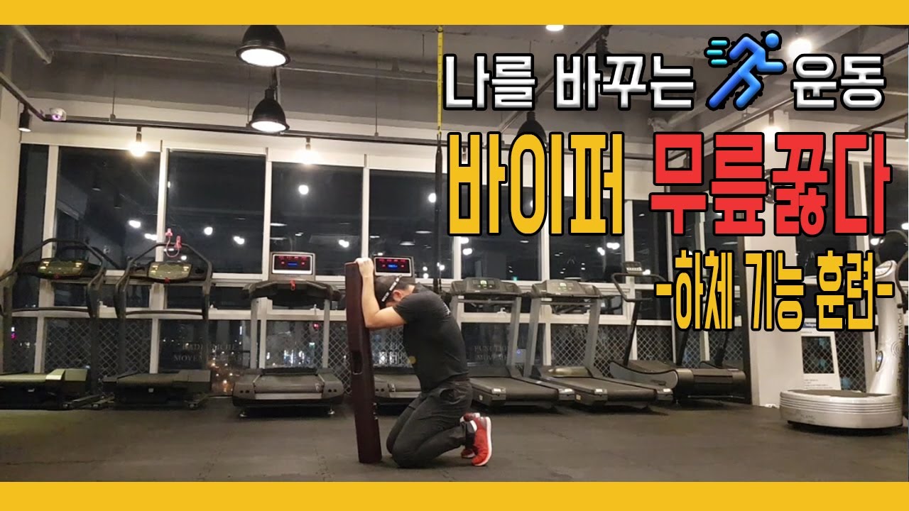 바이퍼에 무릎꿇었습니다. Functional Training ViPR (나를바꾸는운동) 하체운동 - YouTube