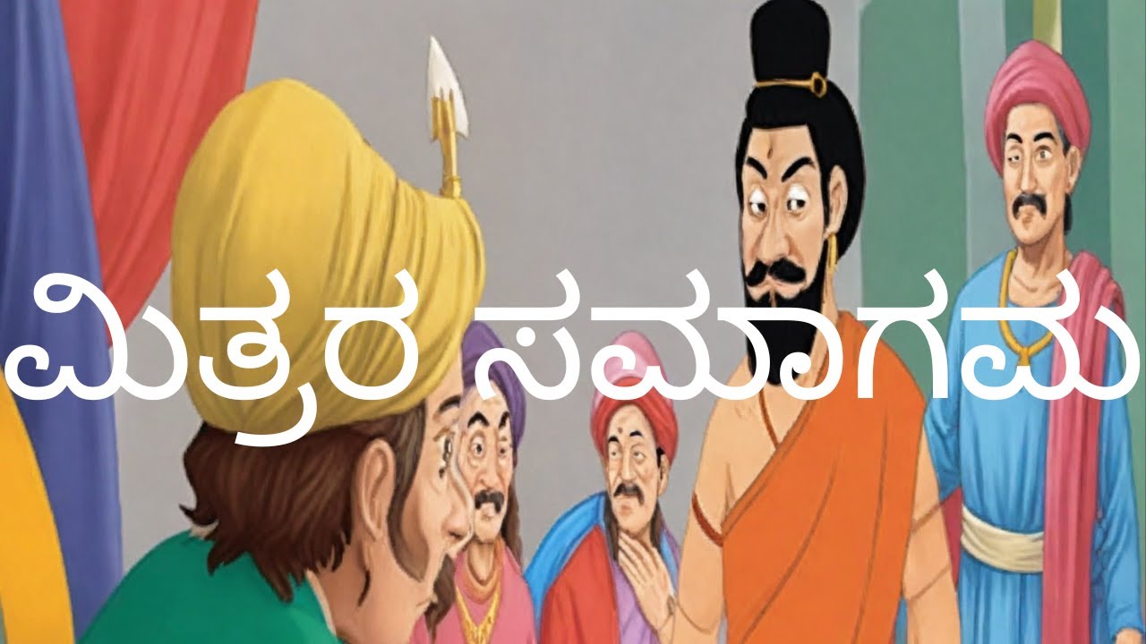 ಮಿತ್ರರ ಸಮಾಗಮ mitrara samagama story explained 7th second lang thili ...