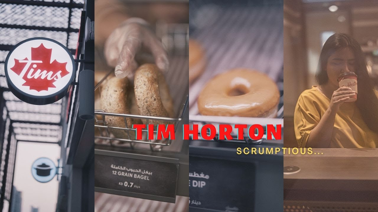 Tim Horton Kuwait...ScrumptiouS 🤤 😋 #shorts 🩳 (Slow-Motion) - YouTube