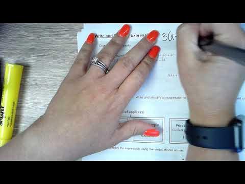 2.1 - Write, Interpret, and SImplify Expressions - YouTube