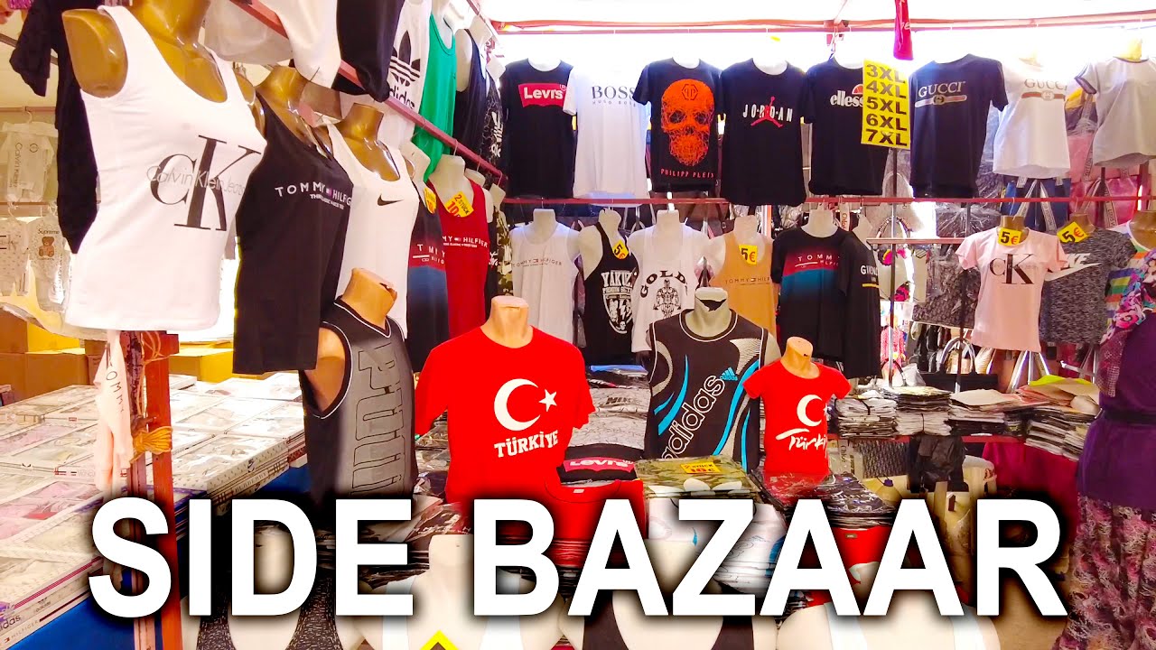 SIDE BAZAAR. TURKEY #side #türkei #bazaar #sideturkey - YouTube