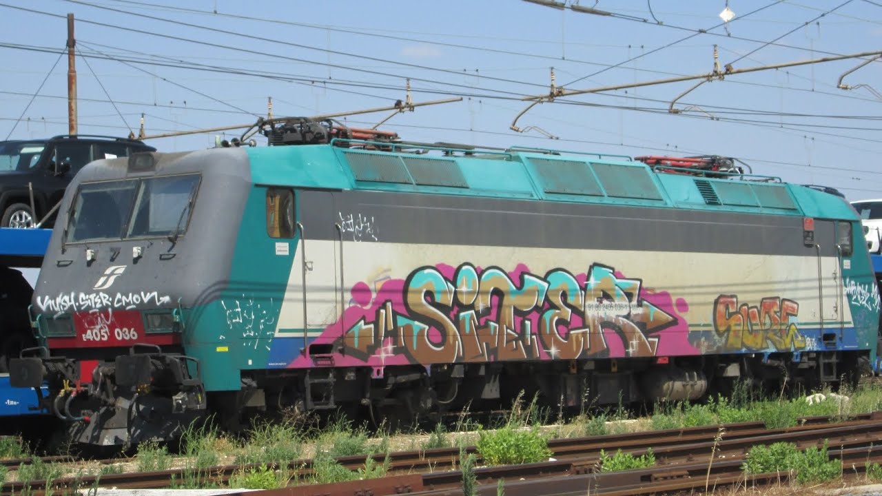 COMPILATION E405,STAZIONE DI FOGGIA-PassioneSuRotaie - YouTube