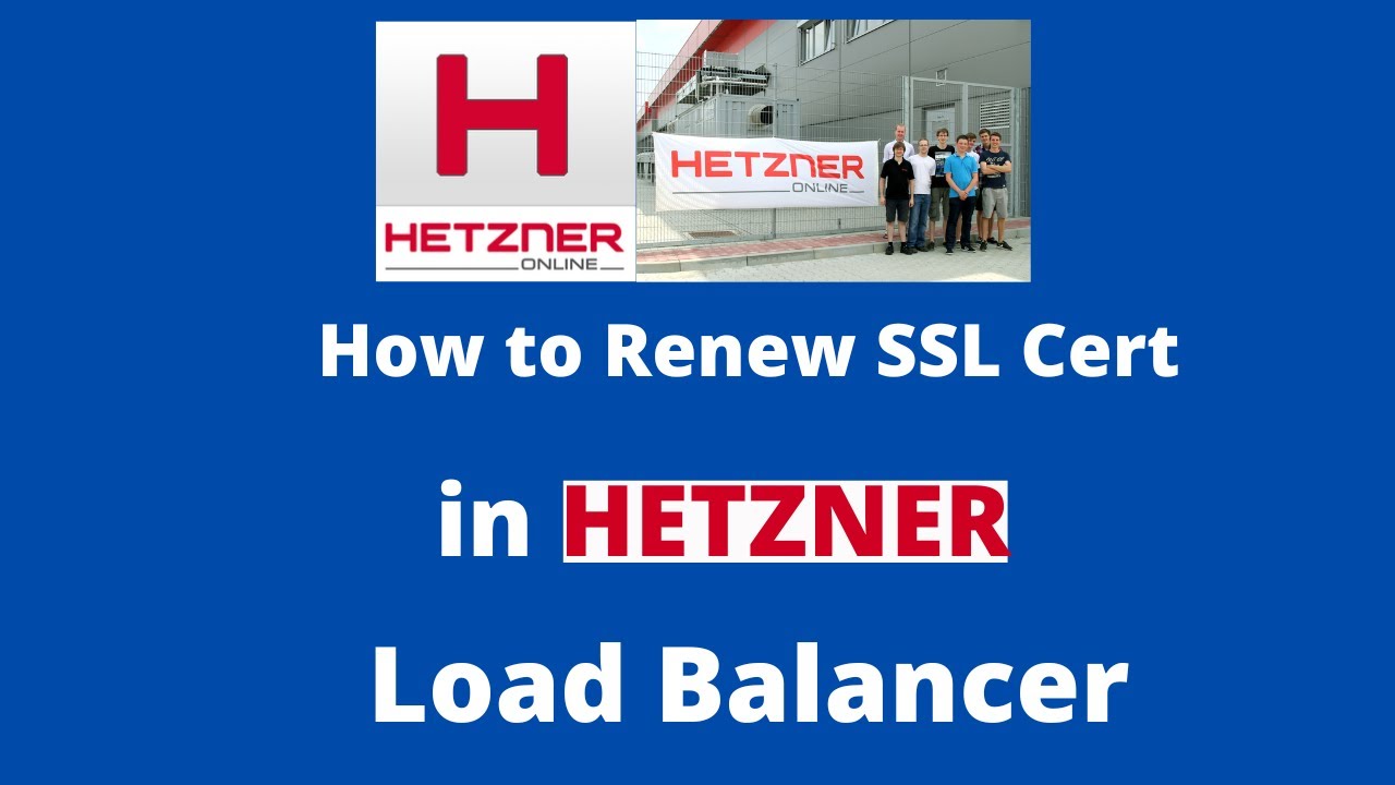 How to Renew SSL in Hetzner Cloud Load Balancer - YouTube