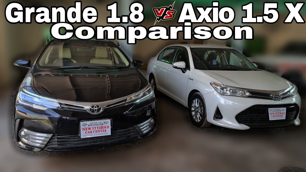Konsi Achi Hain Toyota Corolla Grande E-170 VS JDM Corolla Axio E-160 ...