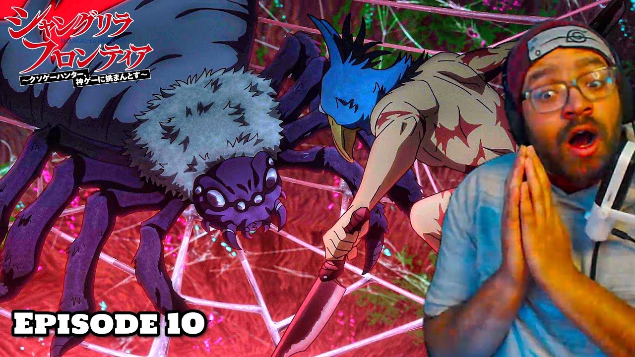 Clown Spider | Shangri-La Frontier Episode 10 Reaction - YouTube