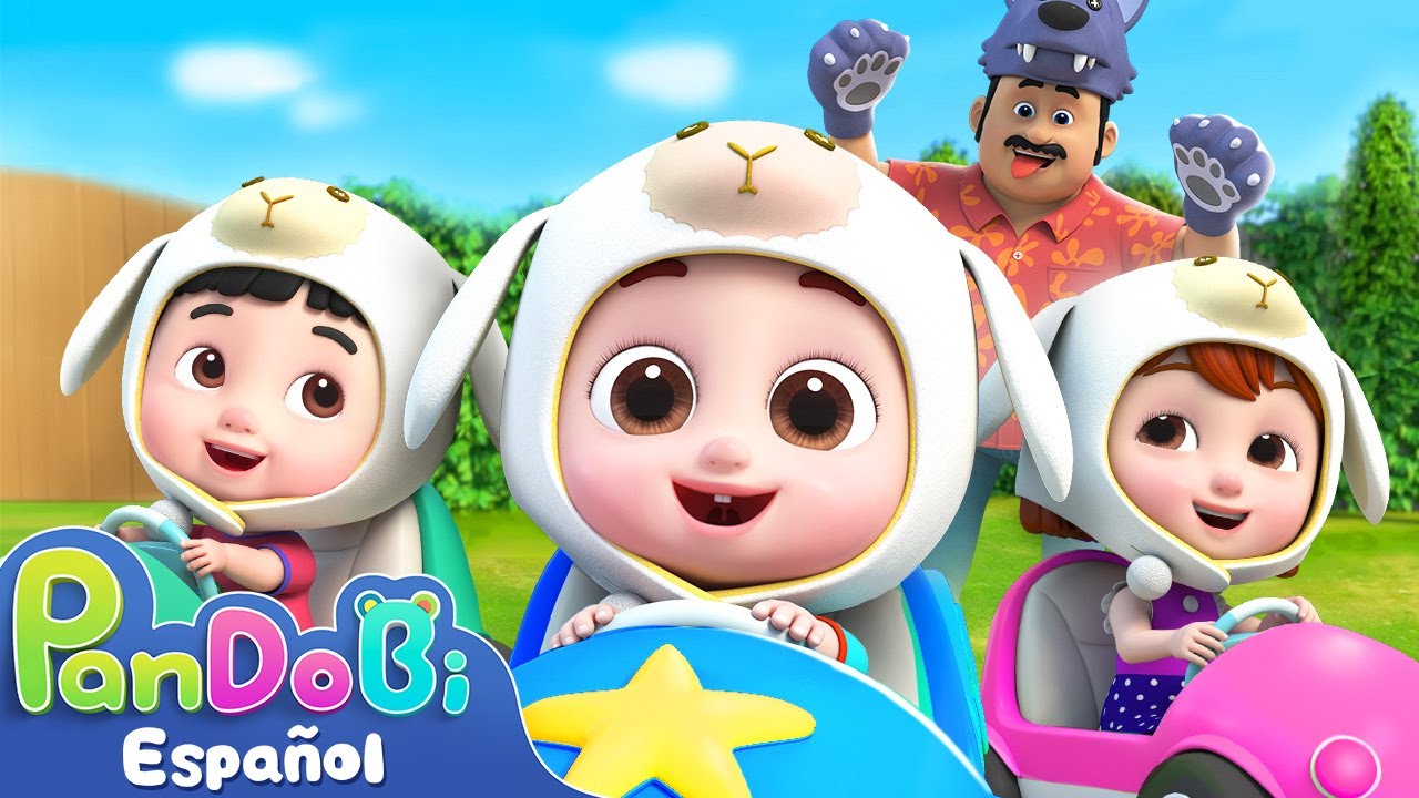 Las Ovejitas🐑 y el Lobo🐺 | Canciones de Colores | Canciones Infantiles ...