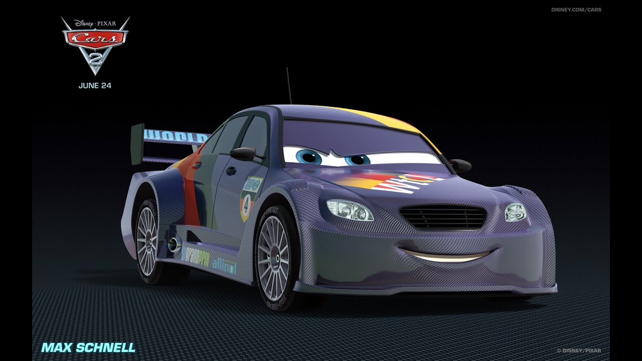 Cars 2 The Video Game Max Schnell Gameplay | Leonard's Gaming - YouTube