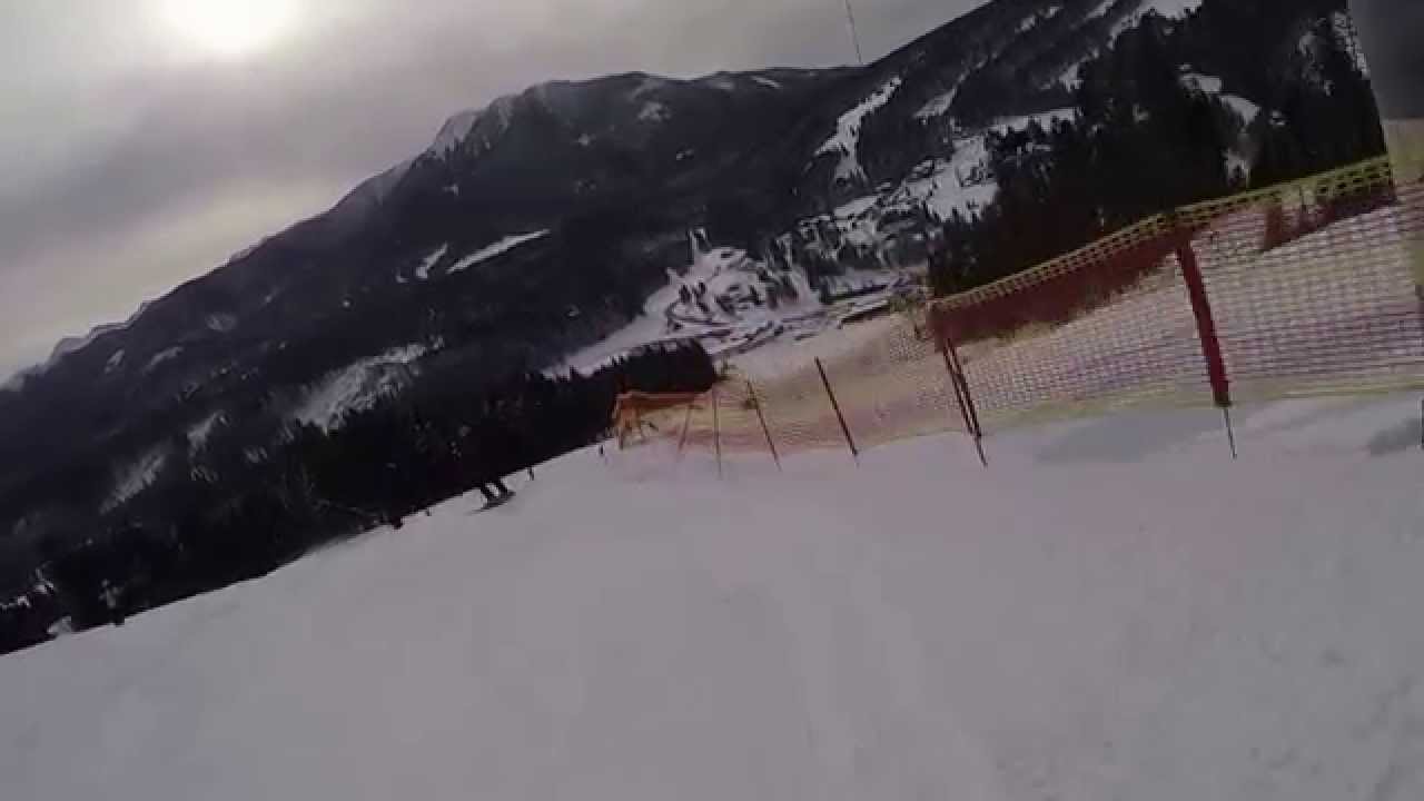 Oravice Slovakia Fast Snowboard GoPro - YouTube