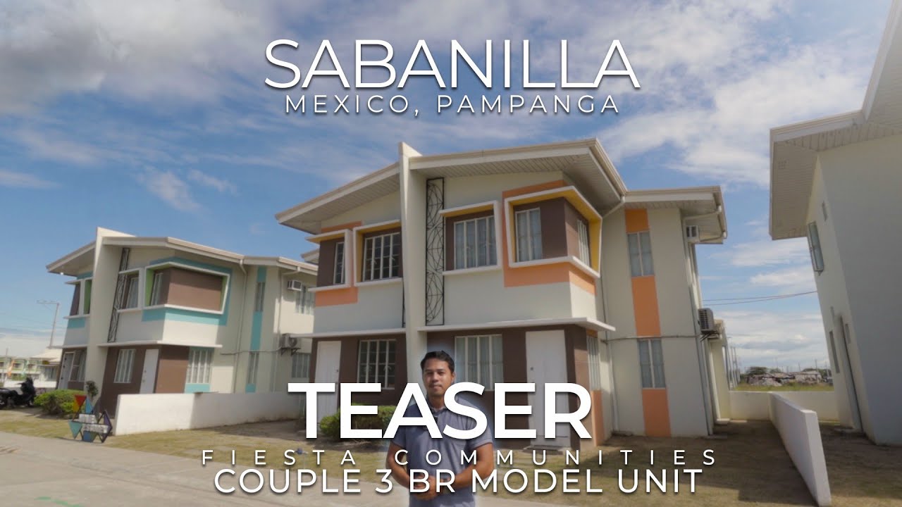 Fiesta Communities Mexico Pampanga | Two-storey Couple 3BR | Teaser ...