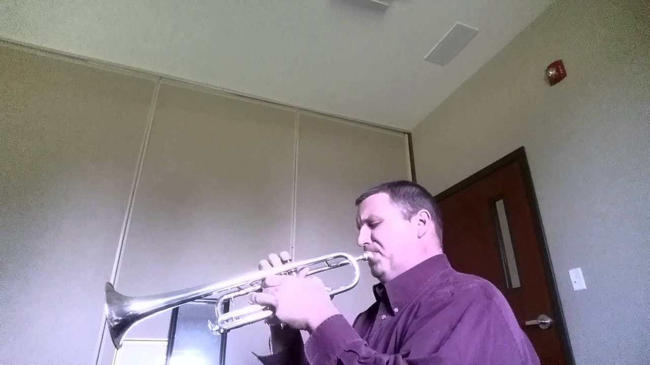 JFK John Williams Trumpet Solo - Trint Castle - YouTube