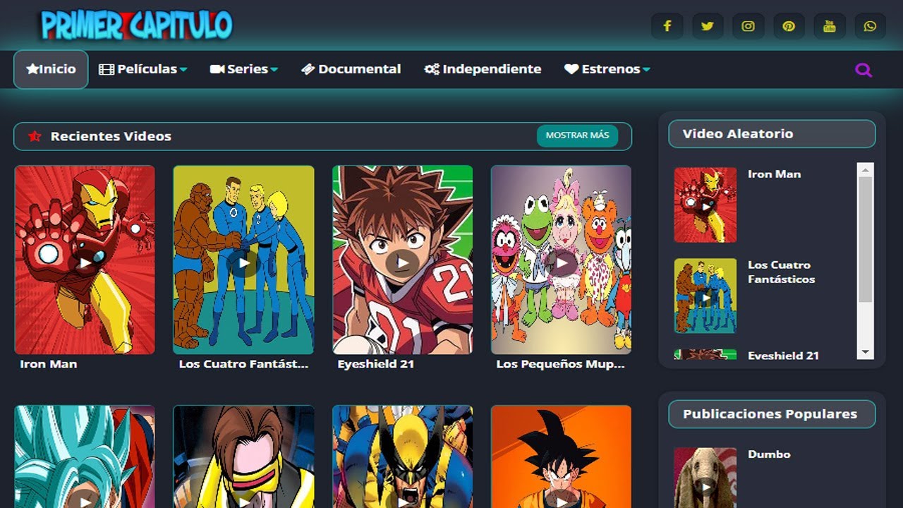CINEBLOG Plantilla Blogger Premium Series y Películas (Configuración ...