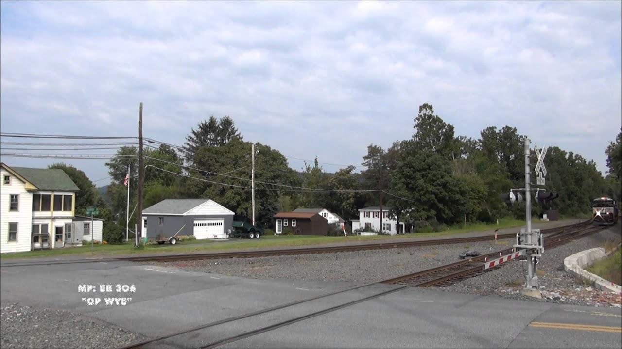NS 901 Inspection Train with FRA DOTX 218 - YouTube