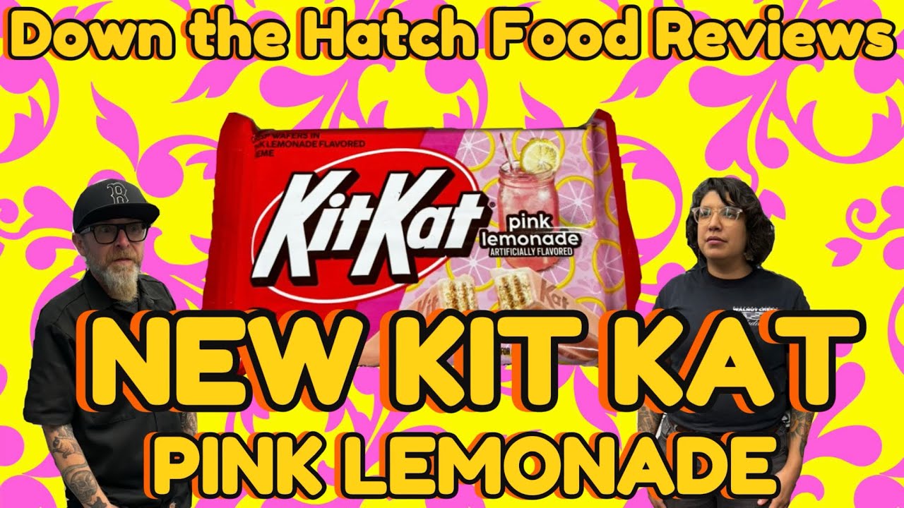 Pink Lemonade Kit Kat review! Have you seen these?? #kitkat #candy # ...