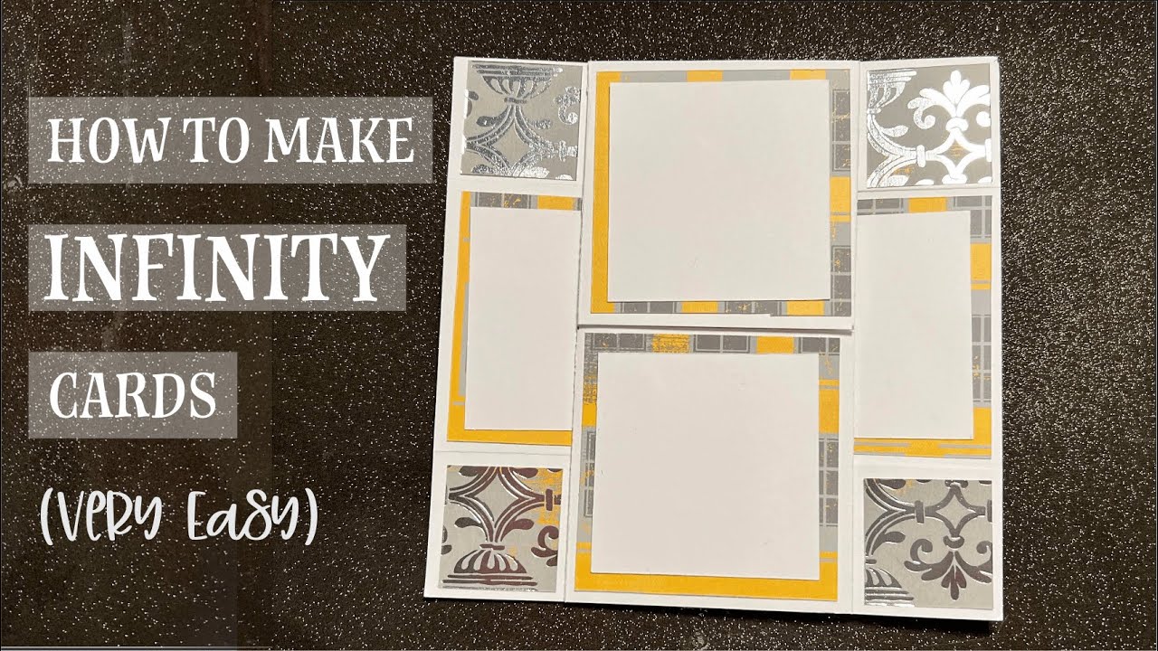 Infinity Card Never Ending Cards (Very easy) - YouTube