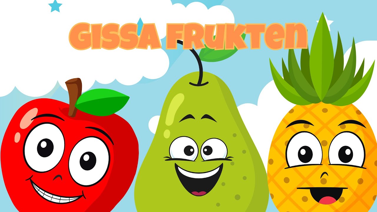 Gissa frukten || Glada Stunder för barn - YouTube