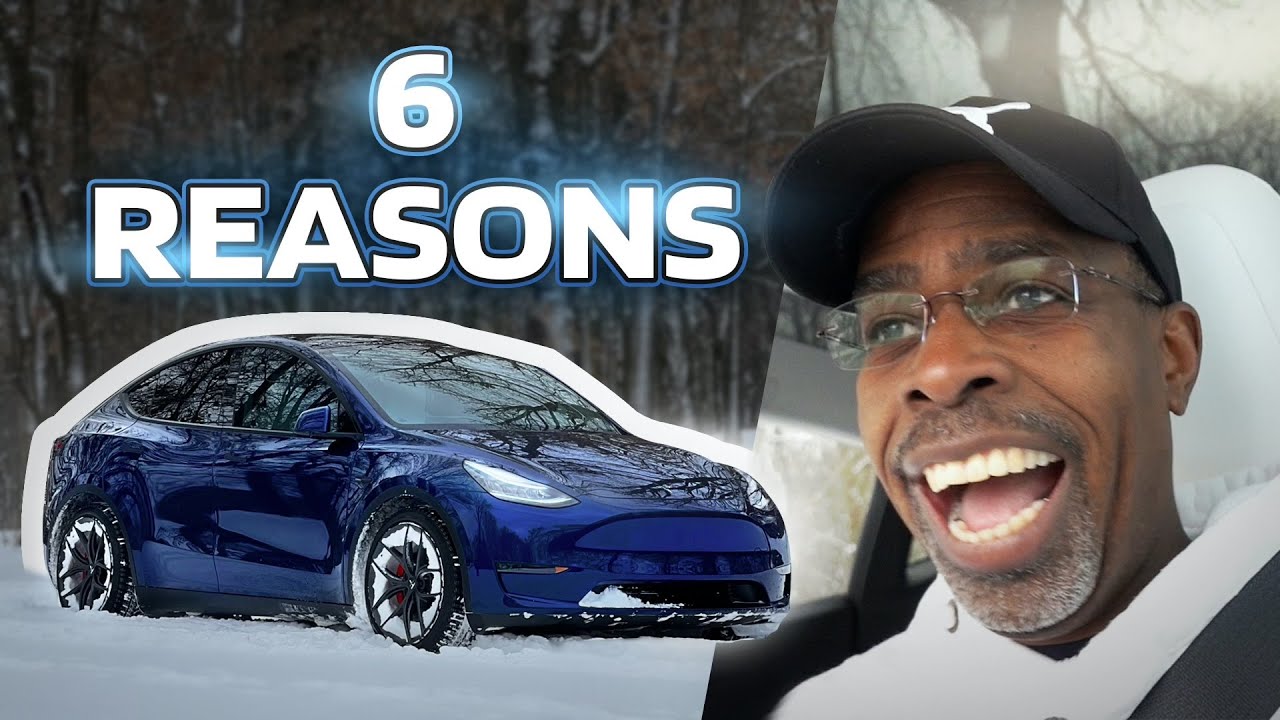 6 Reason The Tesla Model Y Is GREAT in Snow - YouTube
